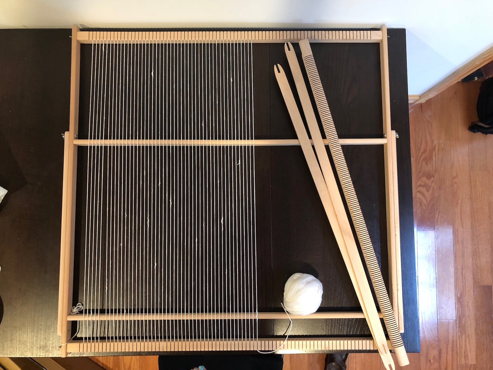 Huge Professional Weaving Loom Kit With Adjustable Stand (89 Cm X 87 Cm ...