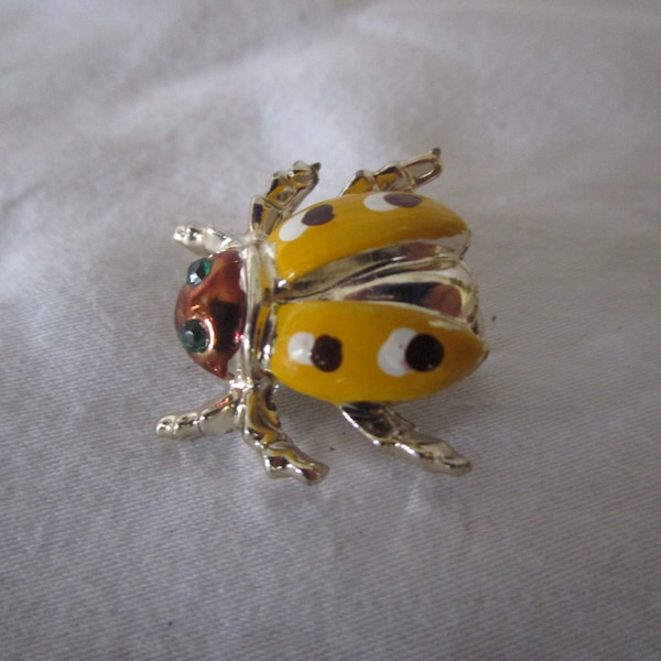 Ladybug Enamel Pin - Etsy