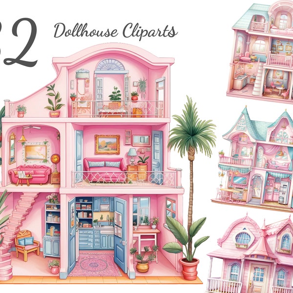 Barbie House - Etsy