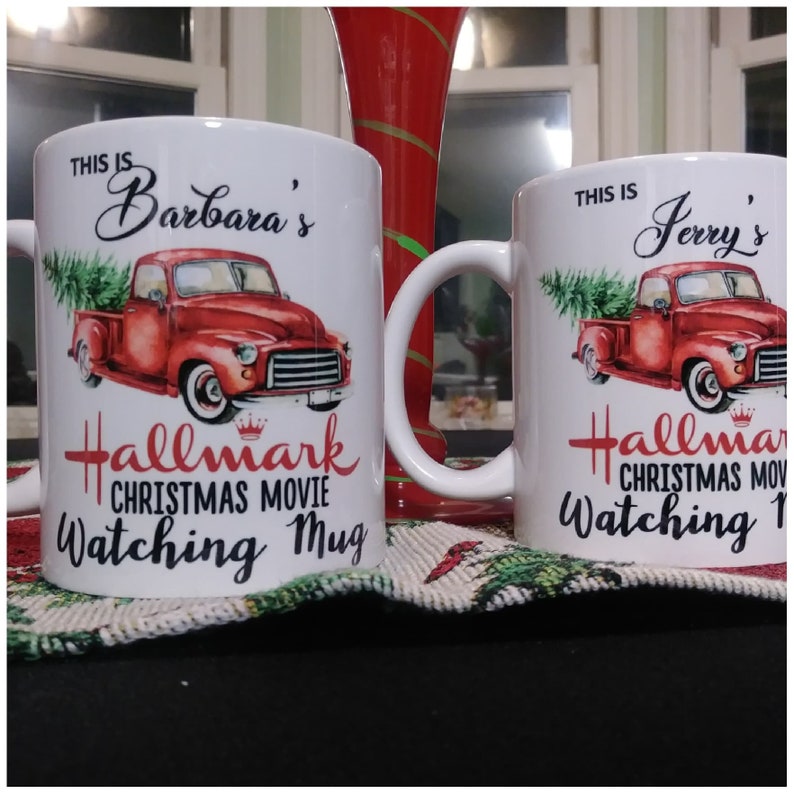 Personalized This is My Hallmark Christmas Movie Watching Mug - Etsy