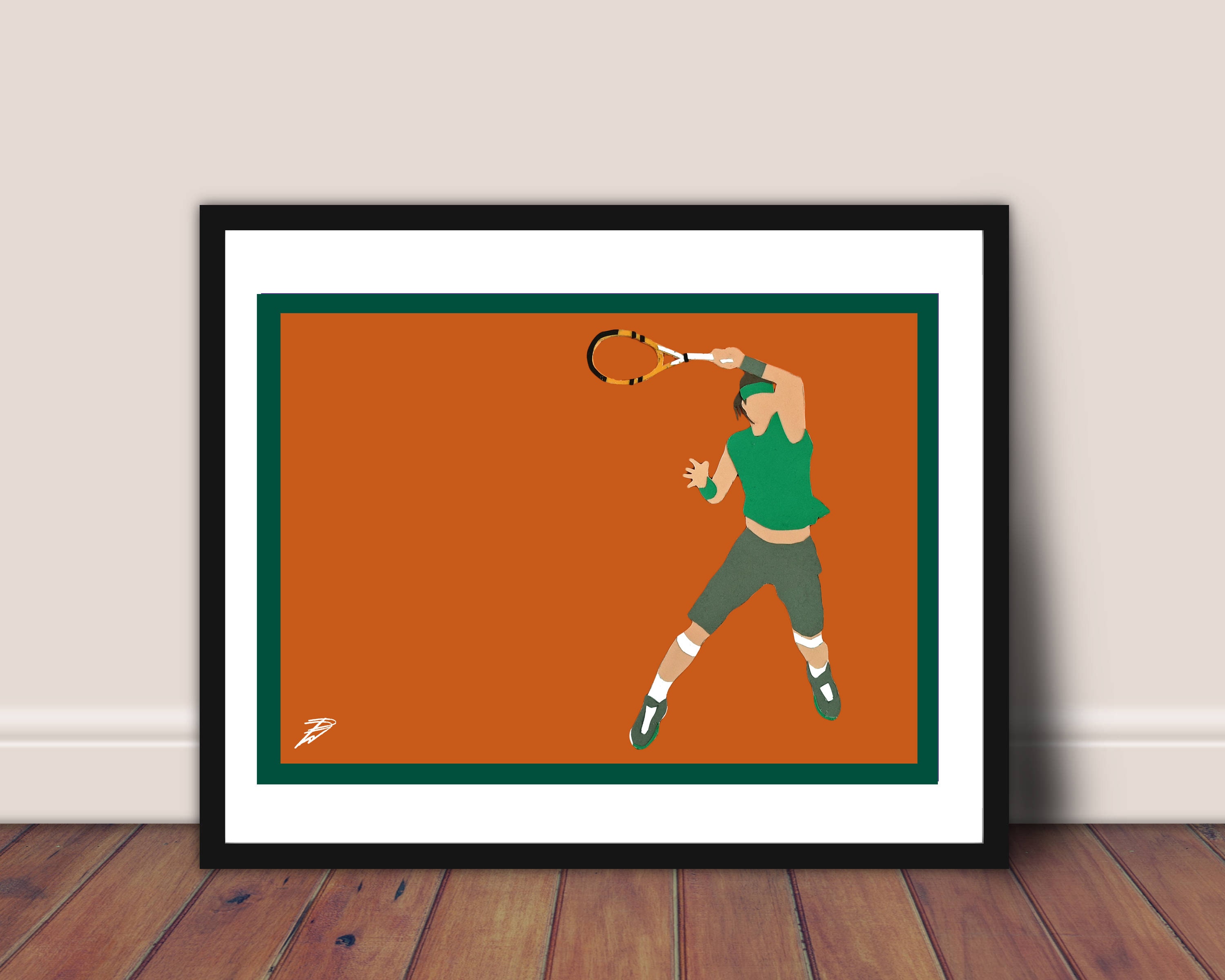 Prints Art & Collectibles Art Rafa Poster Card Rafa Nadal Wimbledon Pop ...