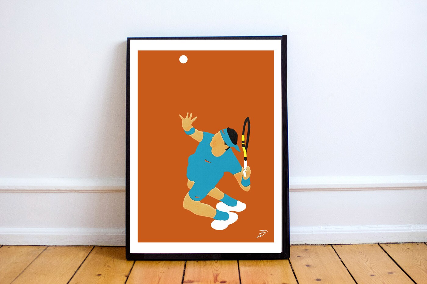 Prints Art & Collectibles Art Rafa Poster Card Rafa Nadal Wimbledon Pop ...