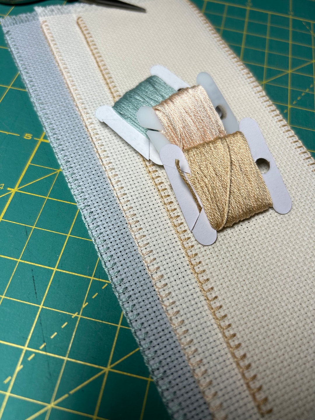 16ct Blank Aida Cross Stitch Bookmarks Set of 3 - Etsy