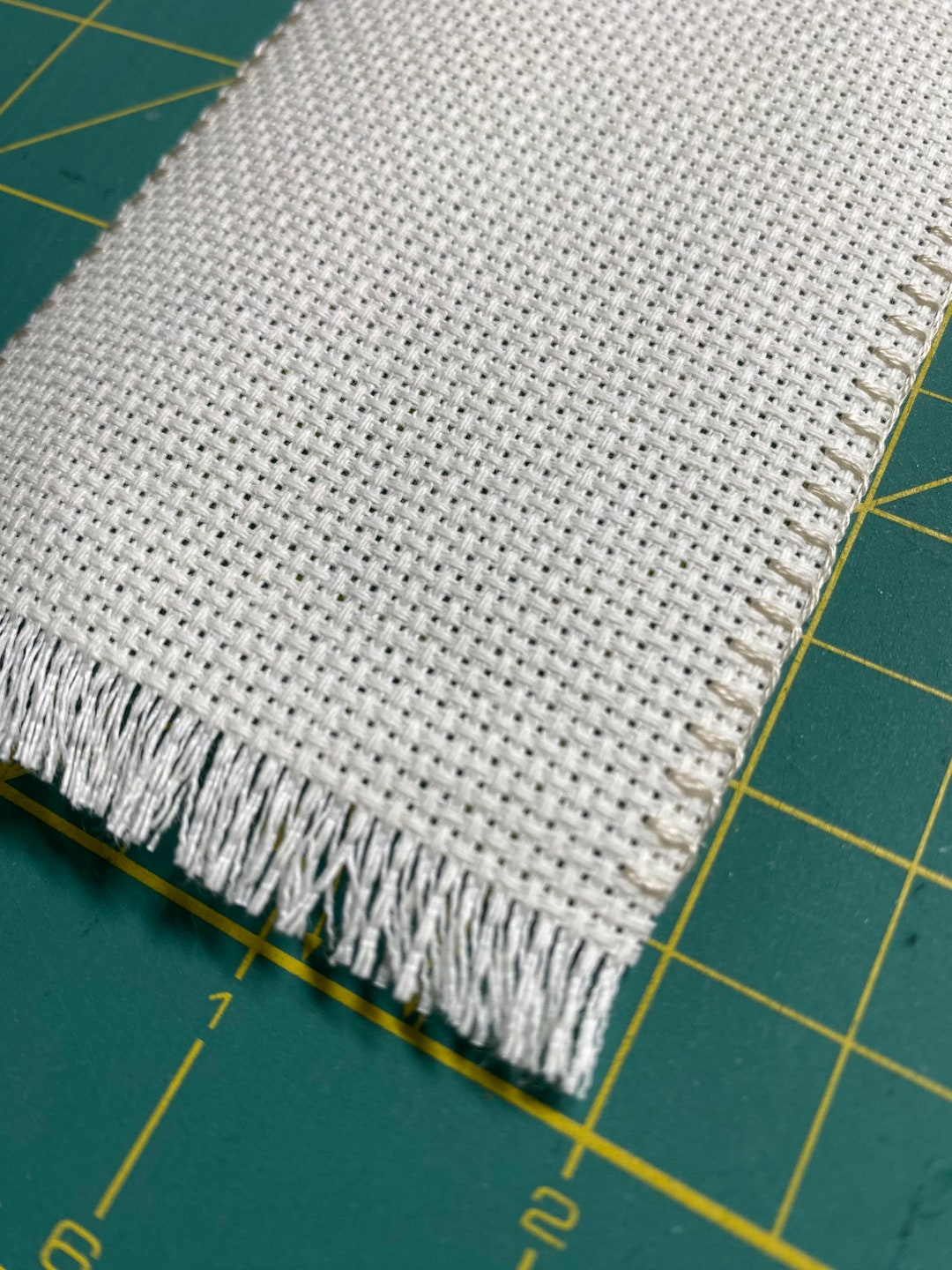 14ct Blank White Aida Cross Stitch Bookmark Wide 10 X 4 - Etsy