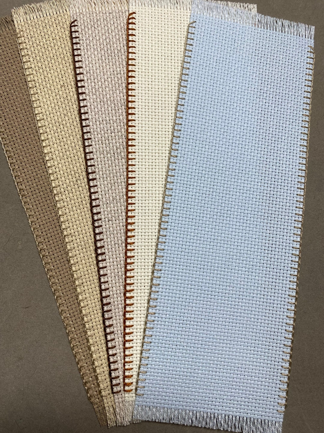 14ct Blank Aida Cross Stitch Bookmarks Variety Set XIV - Etsy