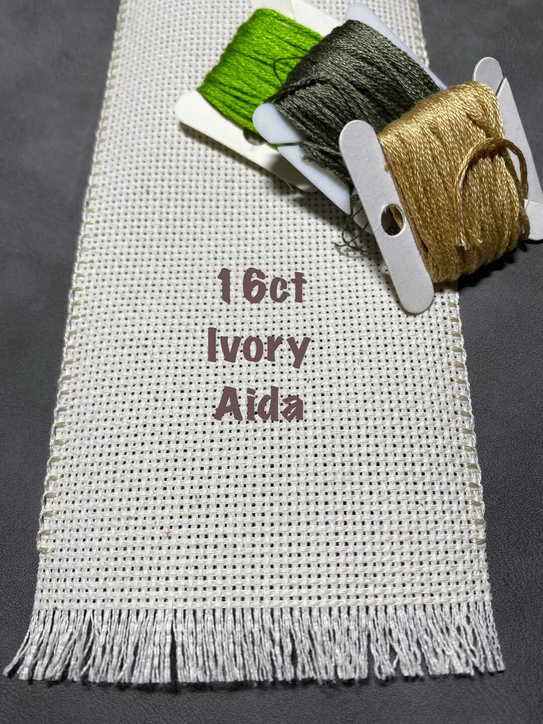 16ct Blank Ivory Aida Cross Stitch Bookmark 9 X 3 - Etsy