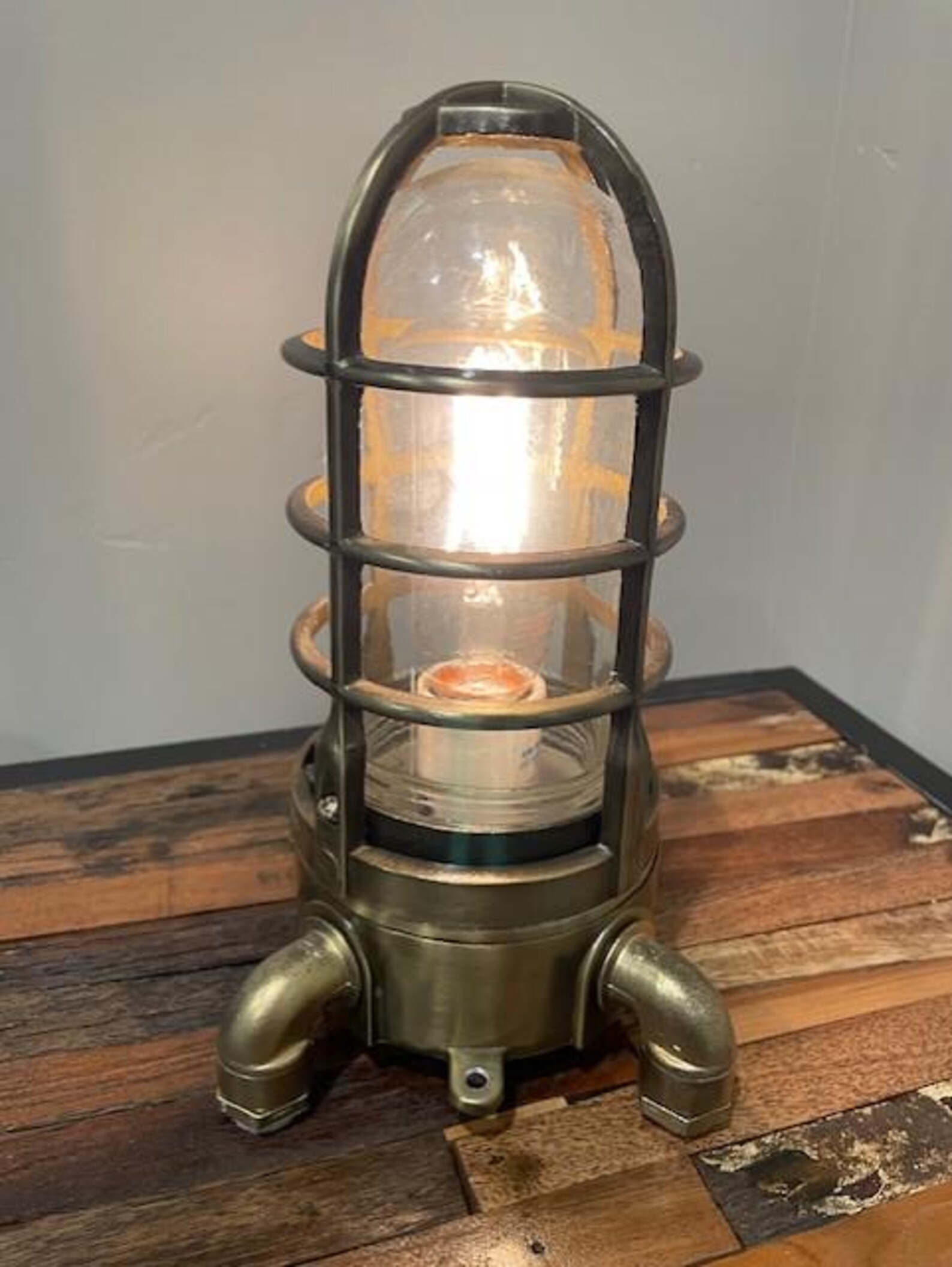 Rocket Desk Lamp - Etsy