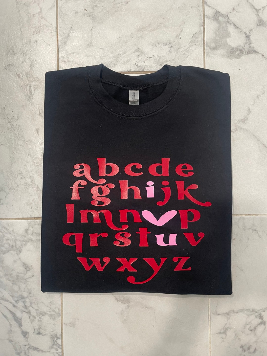 ABC I Love You Sweatshirts - Etsy