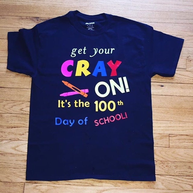100th Day of School Shirts - Etsy