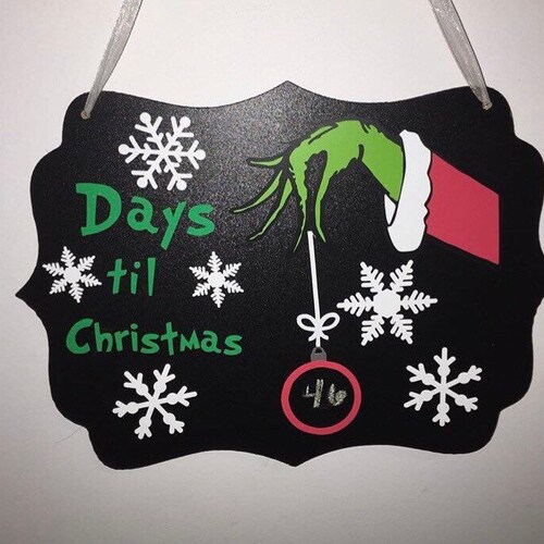 Grinch Countdown - Etsy