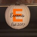 Personalized Pumpkins - Etsy