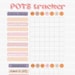 POTS Health Tracker Printable | Daily Symptom & Lifestyle Log for POTS ...