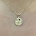 14k Jesus Medallion. Gold Jesus Pendant. Diamond Cut Jesus Medallion ...