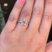 Star Design Diamond Ring. Stackable Star Diamond Ring. Anniversary Gift ...