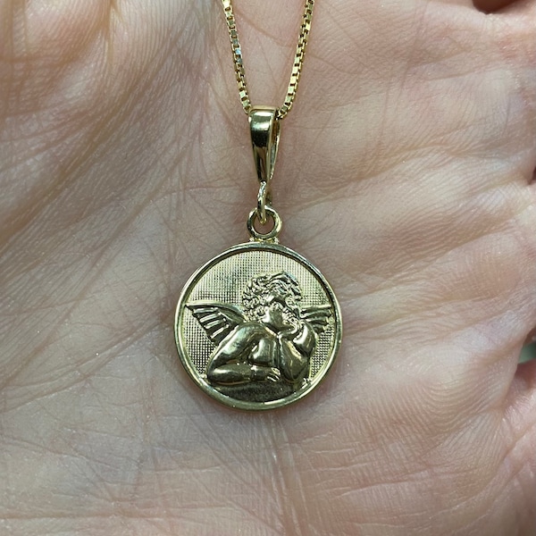 Angel Medallion - Etsy