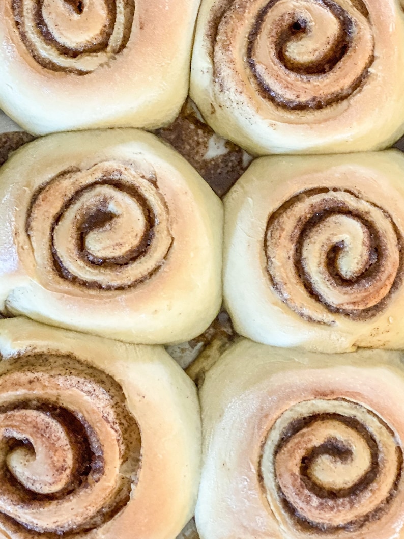 HALF DOZEN DIY Cinnamon Roll Kit / Gift for Kids / Beginner Baker ...