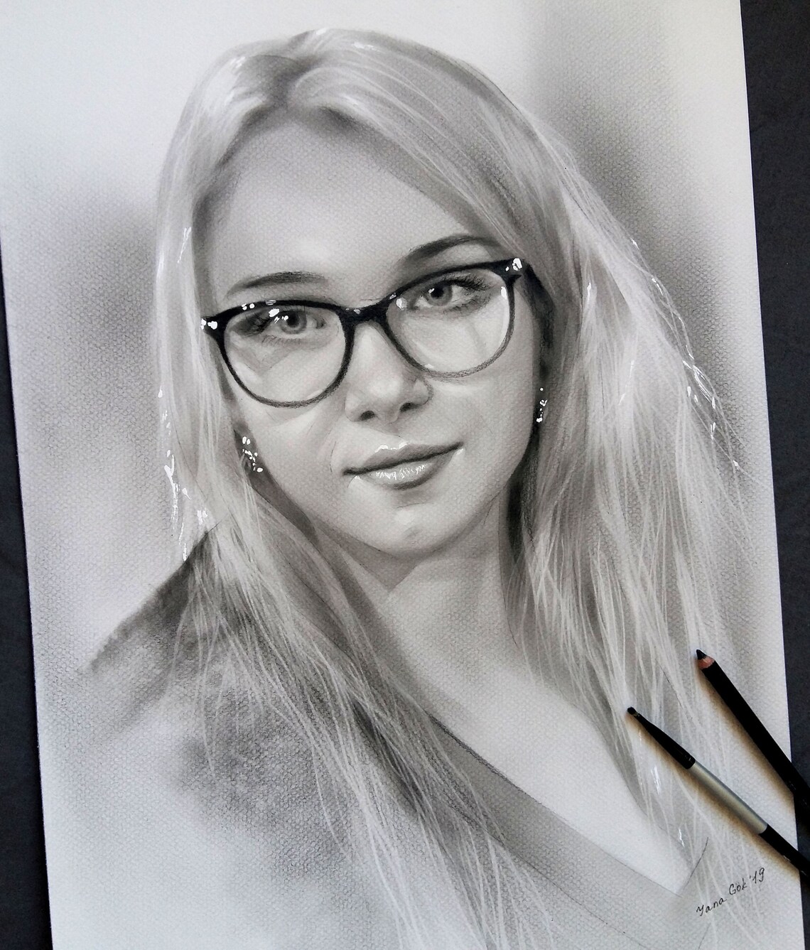 Custom Sketch by Photo. Personalized Gift. Custom Portrait | Etsy