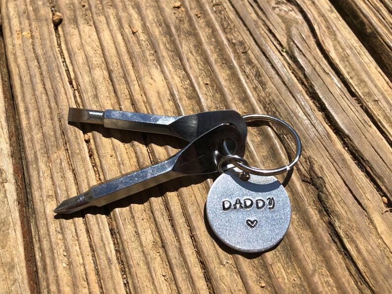 Fathers Day custom Screwdriver Set Key Ring - Etsy