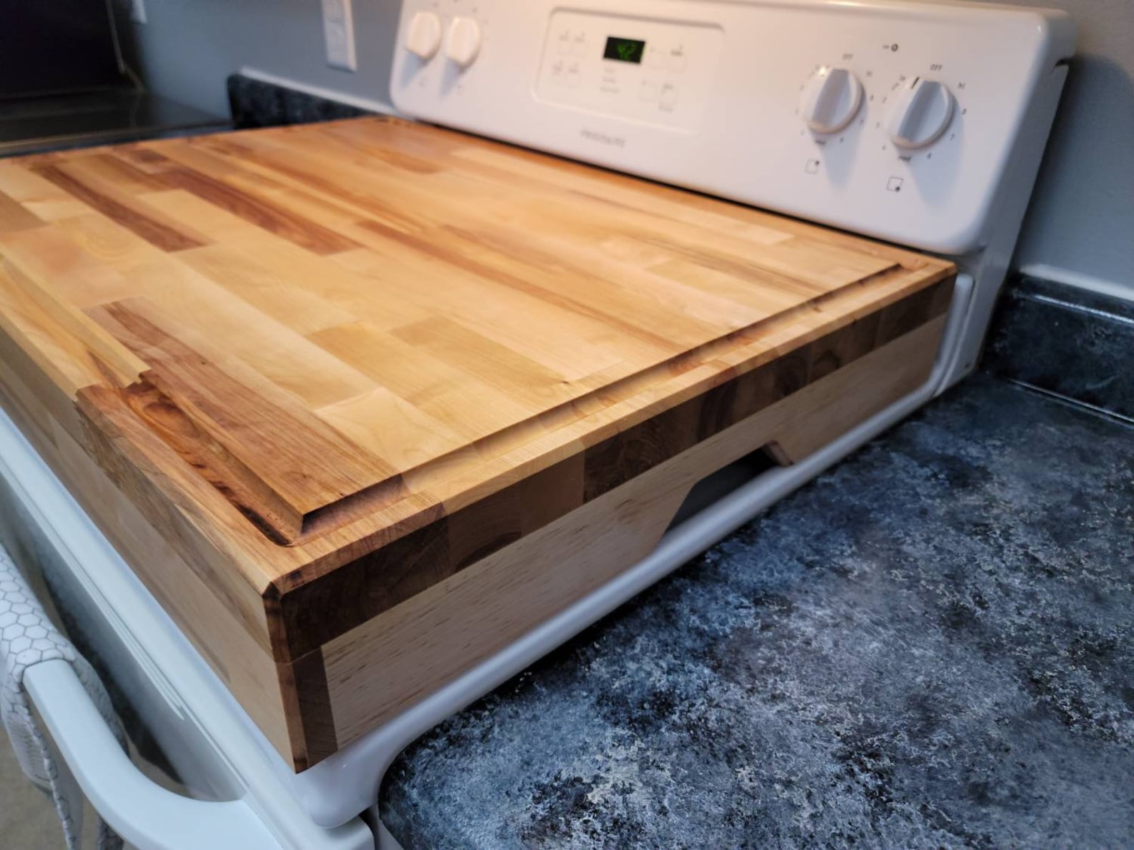 Butcher Block Stove Cover NEW Cutting Board - Etsy
