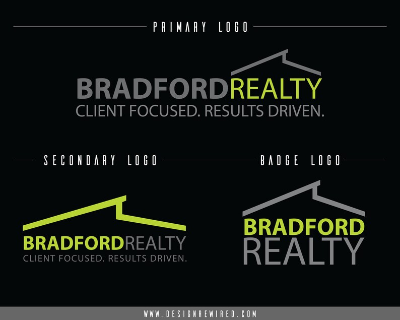 Premade Logo Set Real Estate Logo Realtor Logo Real Estate Team ...