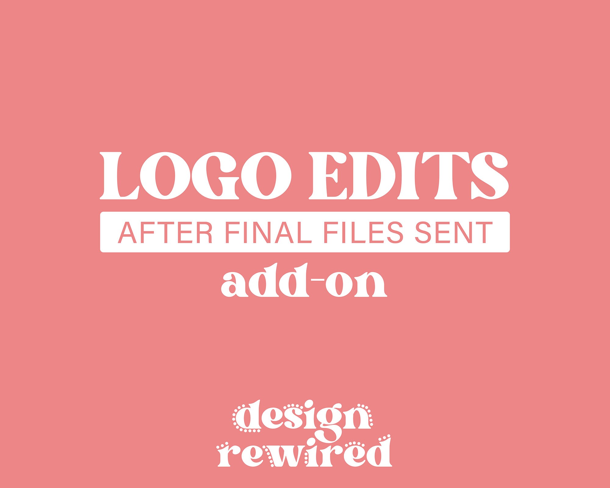 Logo Edits · for Use After Final Files Sent - Etsy