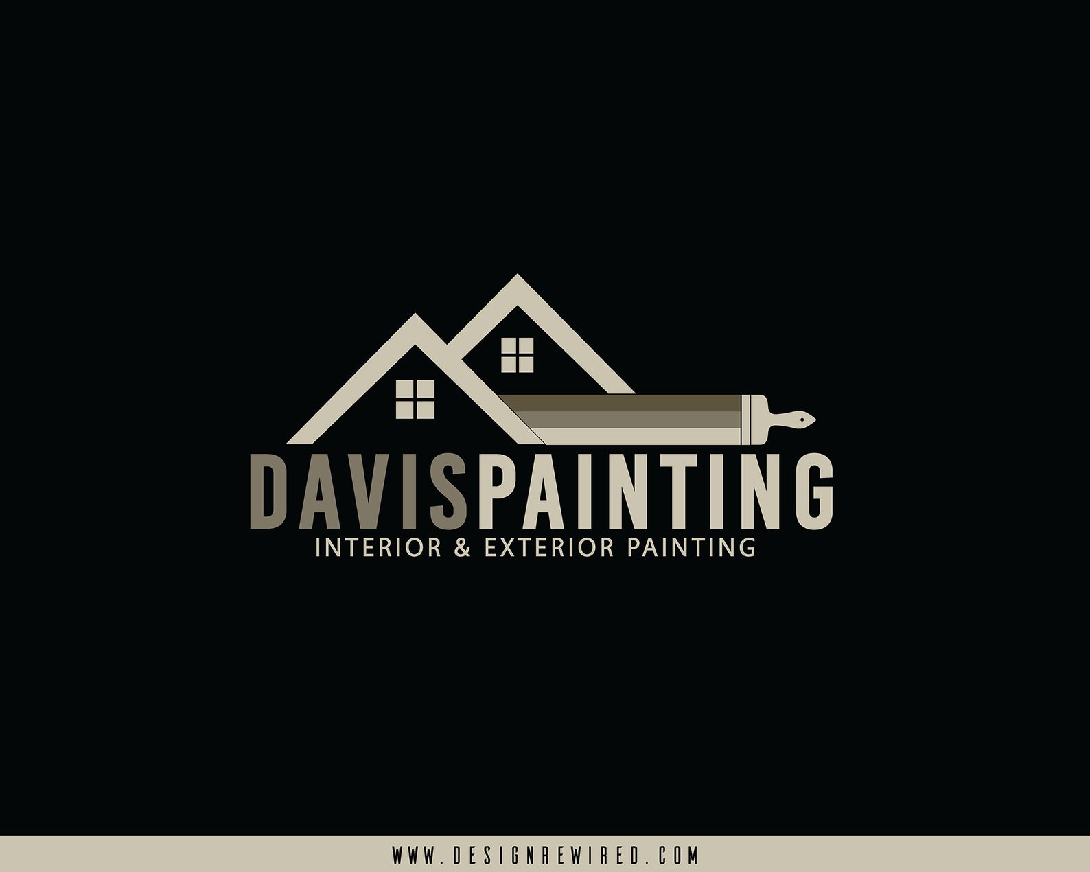 Premade Logo Painting Logo Residential Commercial Painting Interior ...