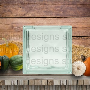 Decorative Glass Block Mockup for Your Vinyl Designs JPEG Digital ...