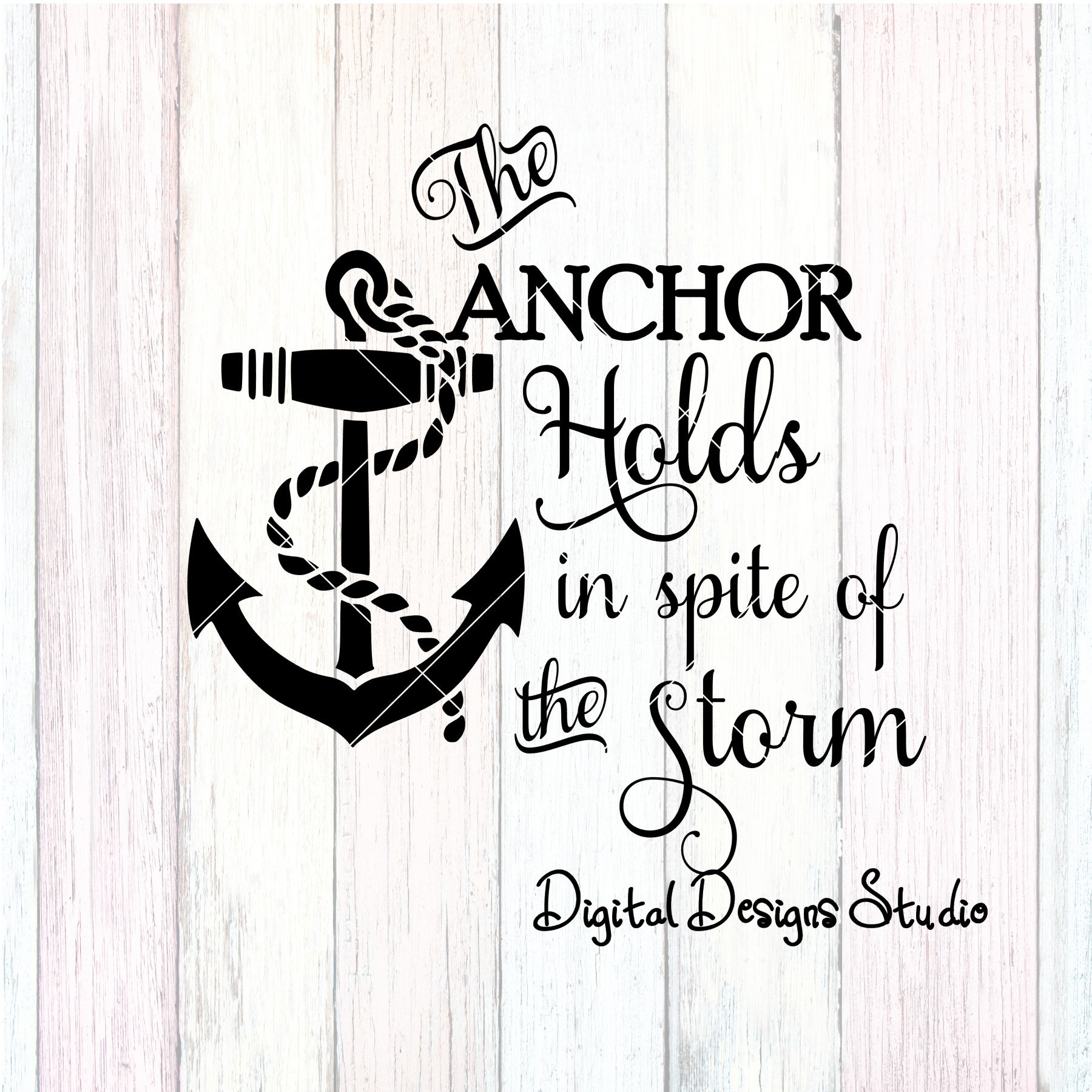 Anchor Art Quote