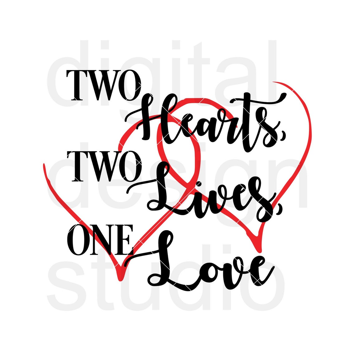 Two Hearts Two Lives One Love Bride and Groom Anniversary - Etsy