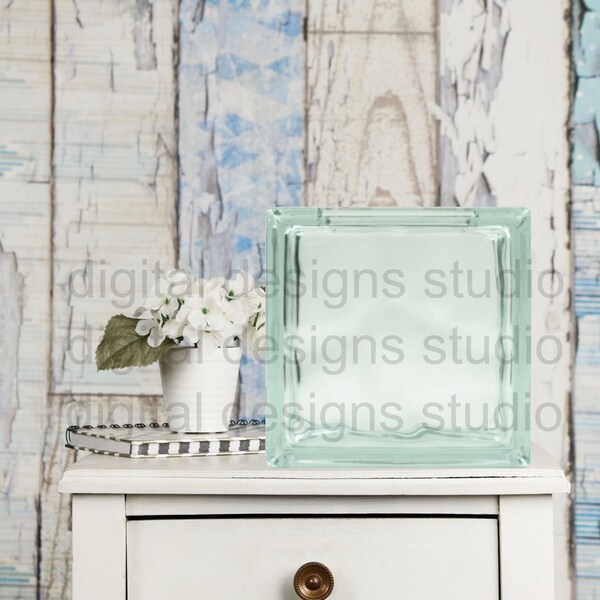 Glass Block Sticker - Etsy