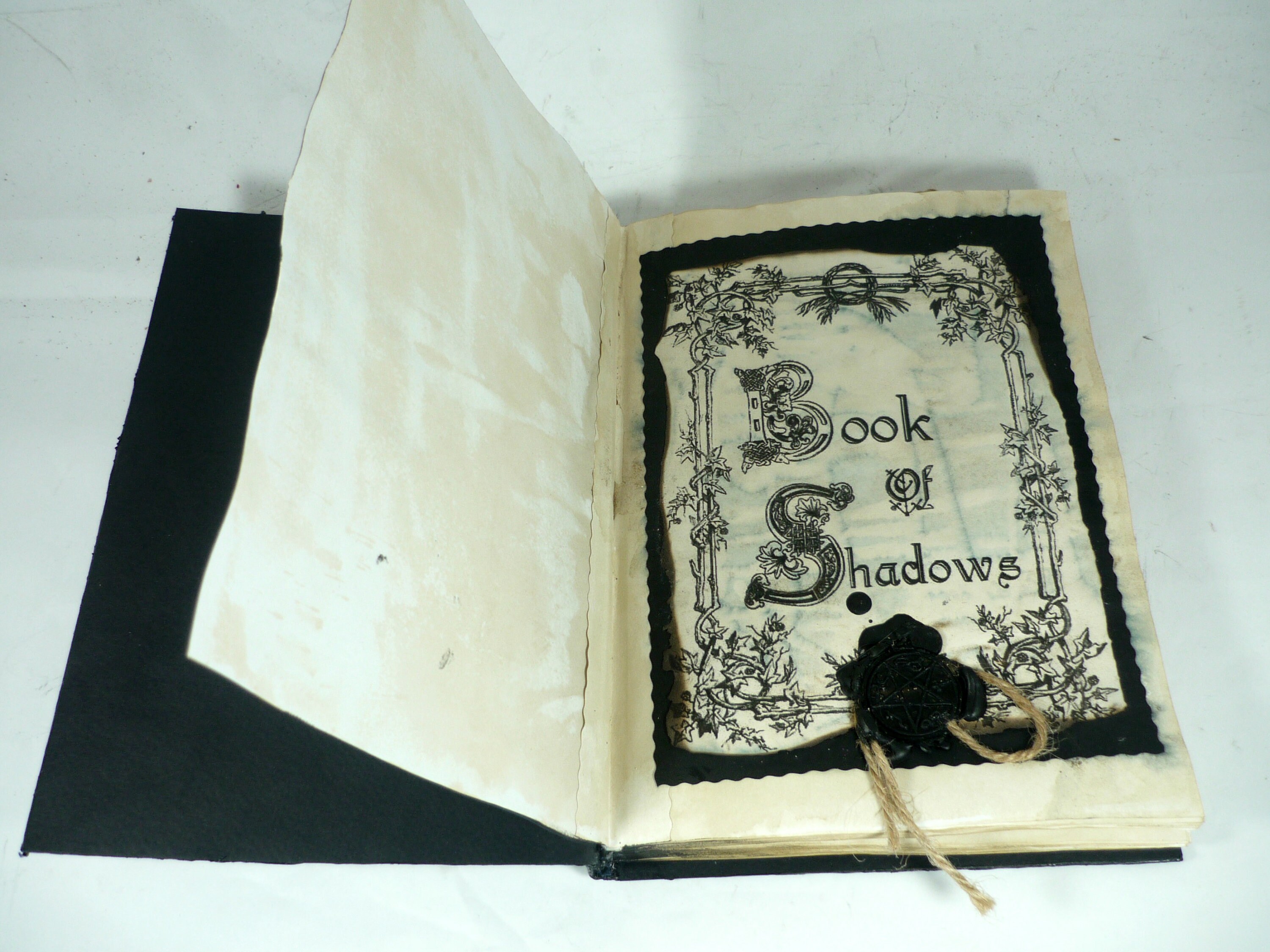 Book of Shadows, Spell Book, Grimoire, Steampunk Book, Wizard Book ...