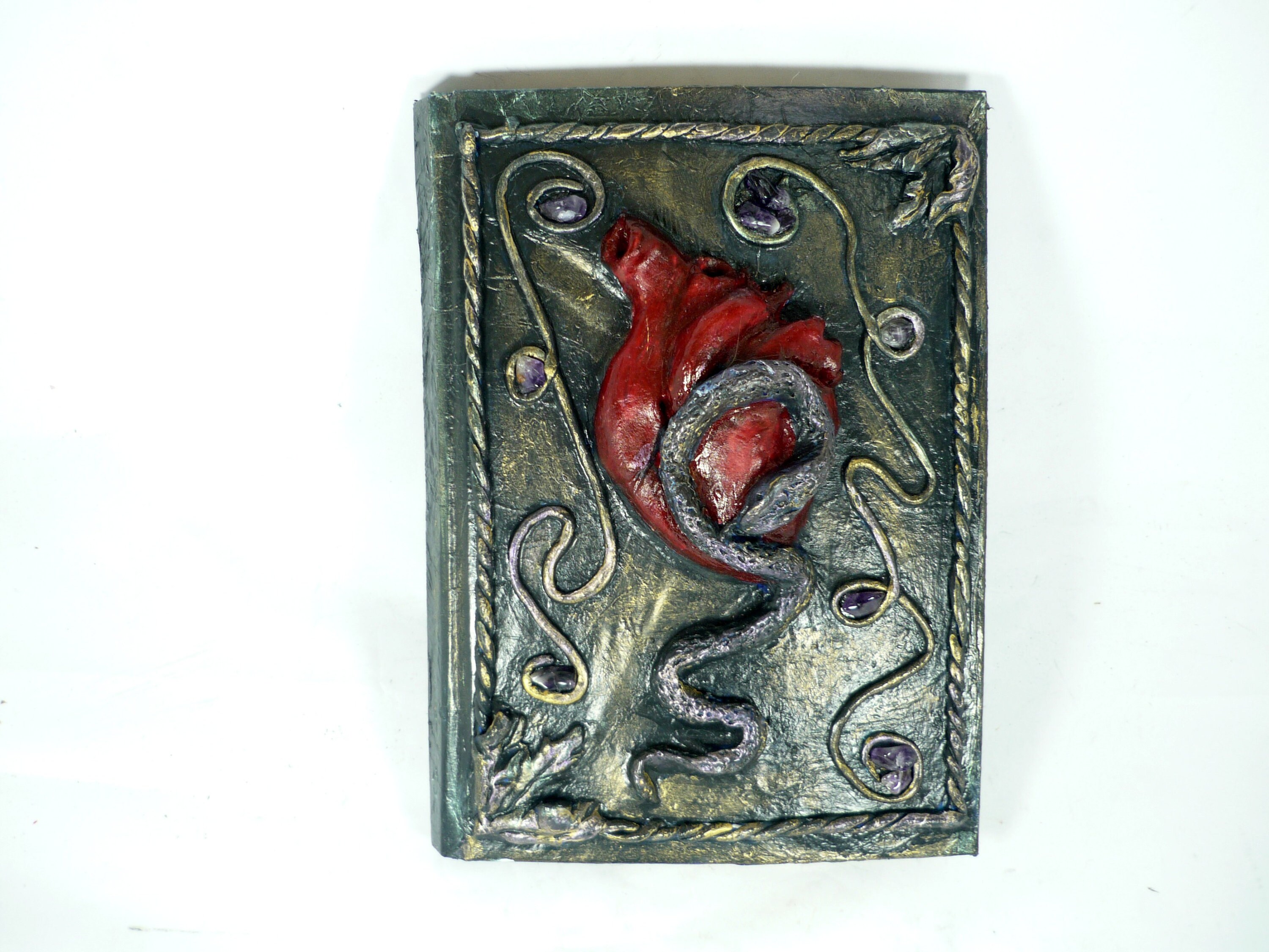 Book of Shadows, Spell Book, Grimoire, Steampunk Book, Wizard Book ...