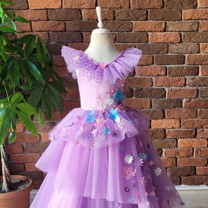 Encanto Inspired Isabella Dress for Girls, Isabella Madrigal Costume ...