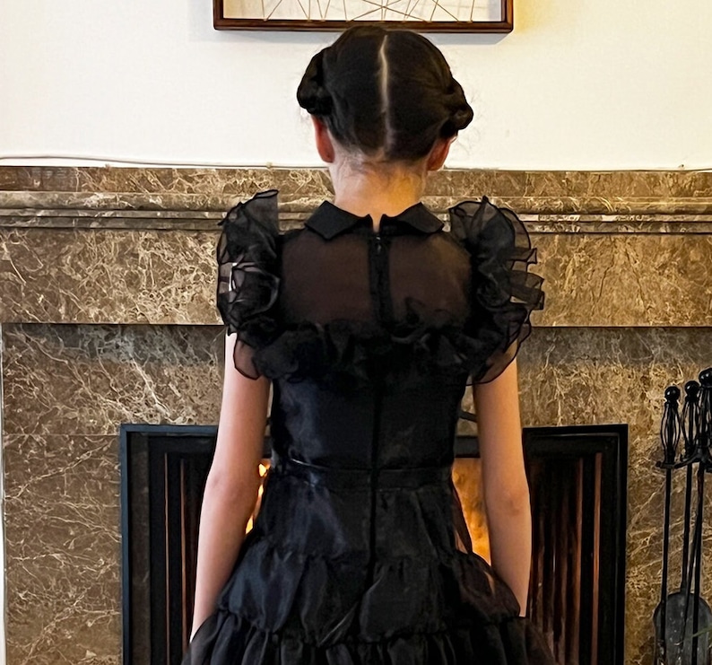 Wednesday Addams Costume Wednesday Prom Dress - Etsy