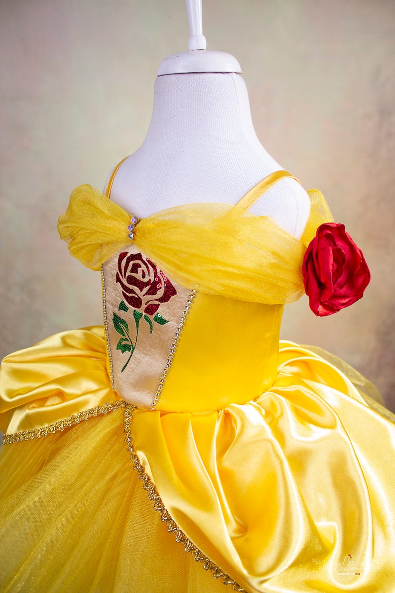 Mini Princess Belle Costume Beauty and the Beast Belle - Etsy