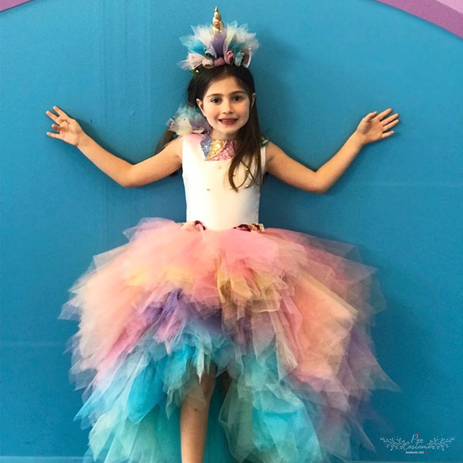 Unicorn Birthday Dress Unicorn Rainbow Dress for Girls Ball - Etsy