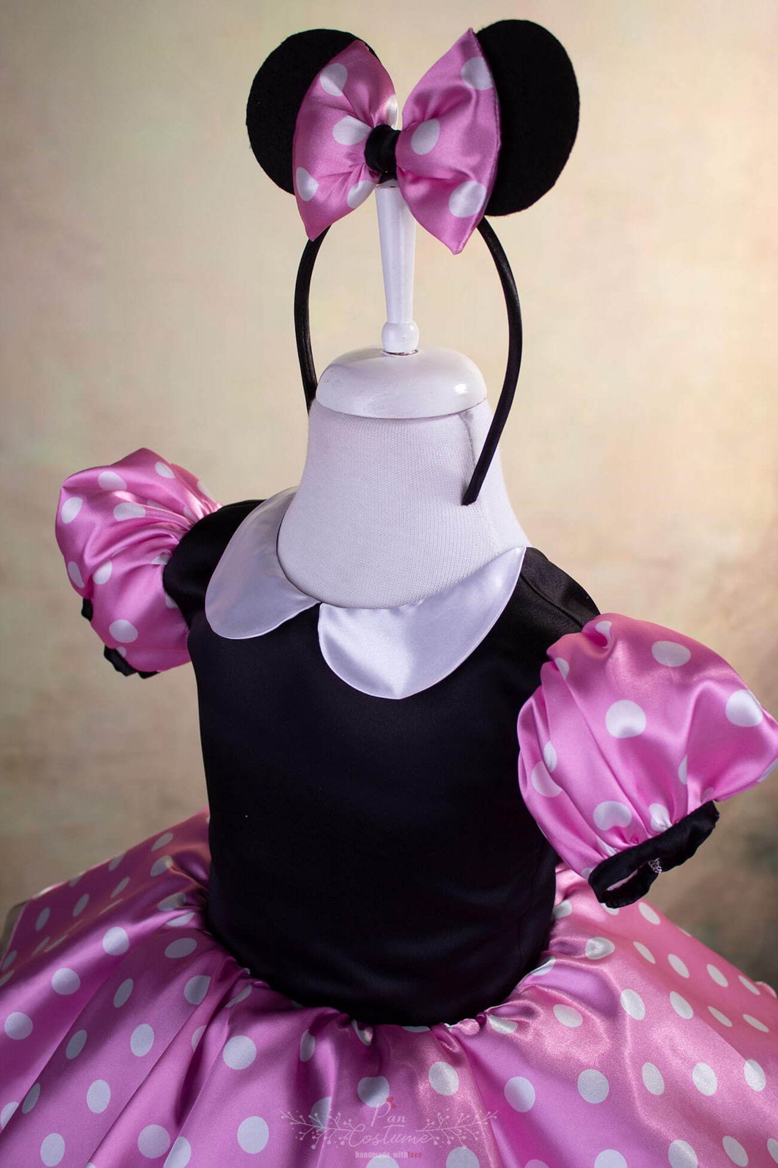 Minnie Mouse Dress and Headpiece Set for Toddlers, Minnie Birthday ...