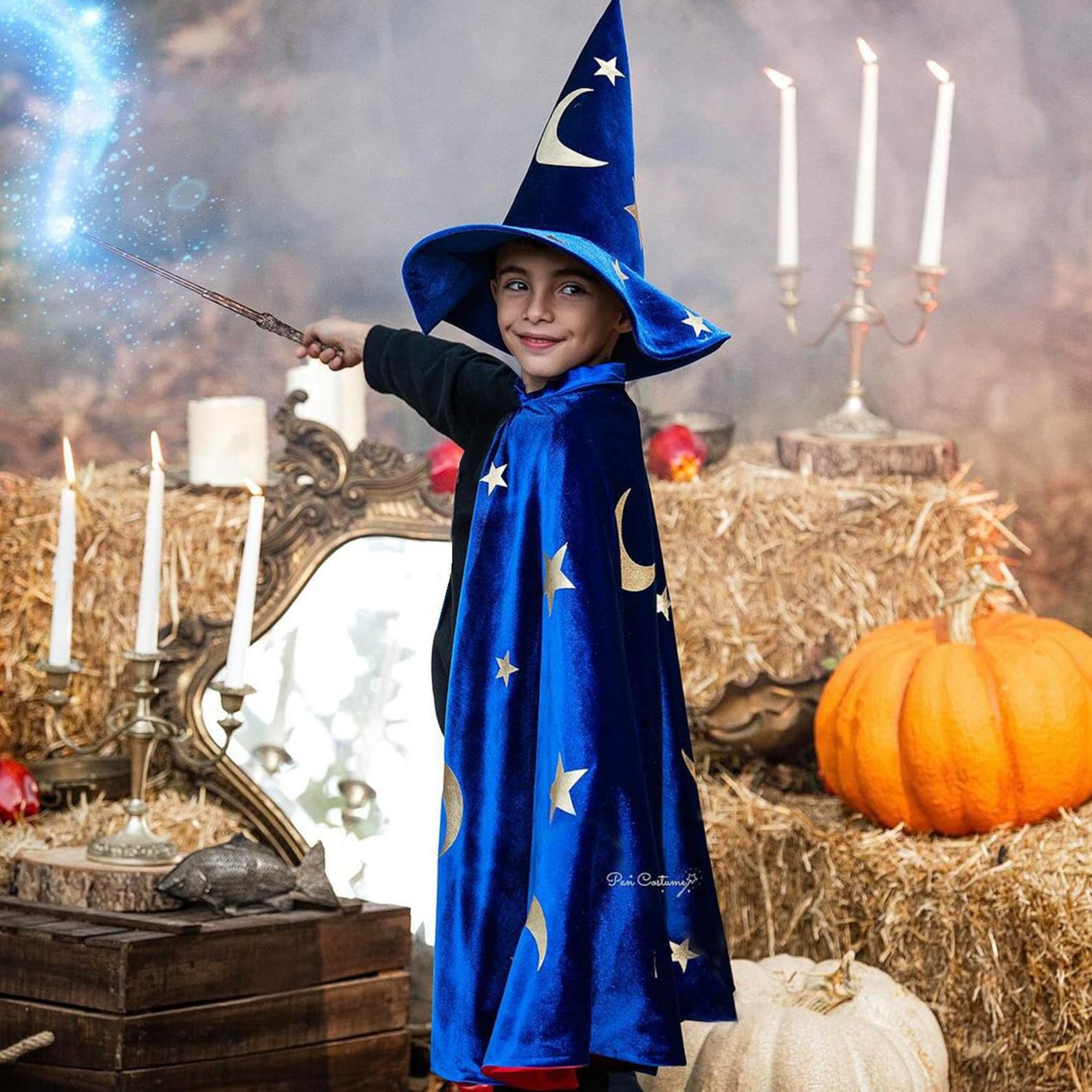 Wizard Hat and Wizard Costume, Halloween Outfit - Etsy