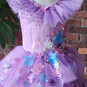 Encanto Inspired Isabella Dress for Girls, Isabella Madrigal Costume ...