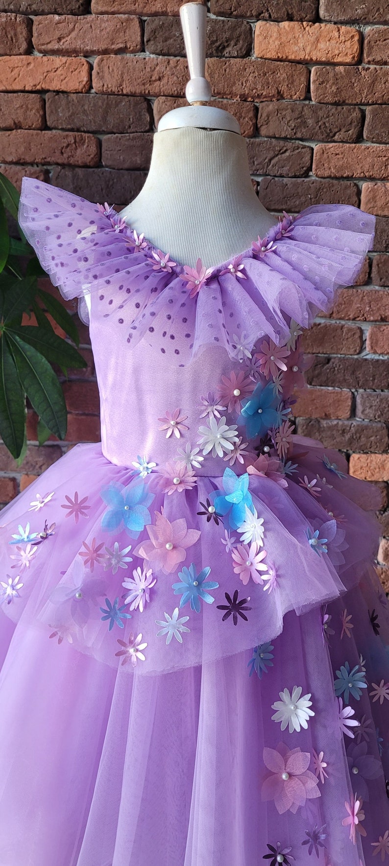 Encanto Inspired Isabella Dress for Girls Isabella Madrigal - Etsy