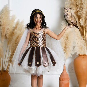 Ancient Greek Goddess Athena Cosplay Dress, Warrior Girl Costume - Etsy