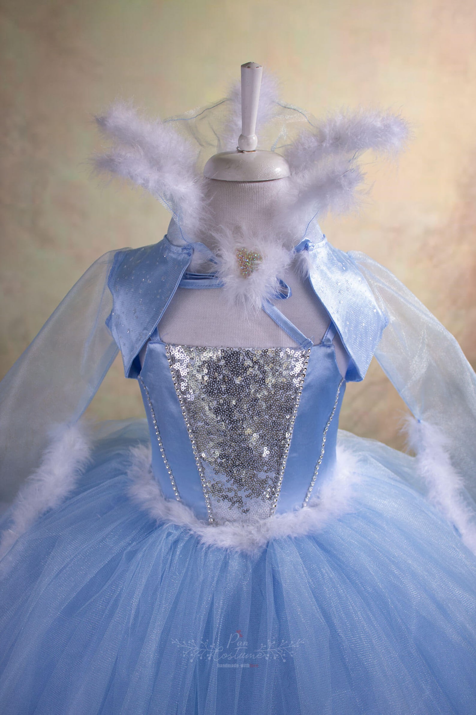 Ice Queen Costume for Girls Halloween Costume Blue Snow - Etsy