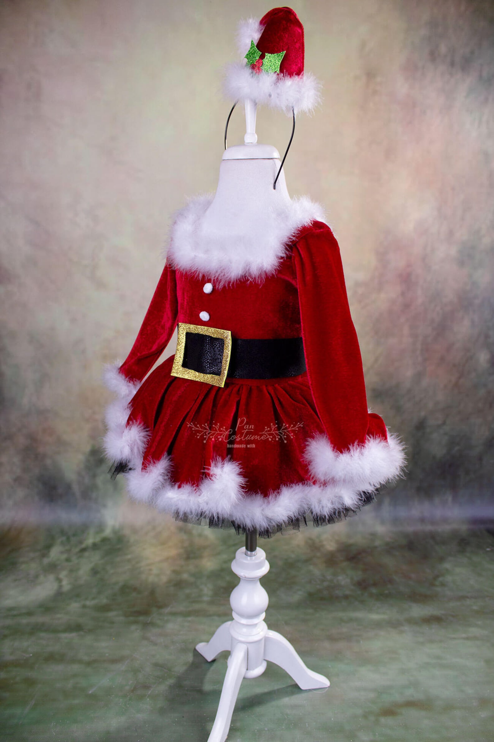Mrs. Santa Claus Costume for Girls Toddler Christmas Dress - Etsy