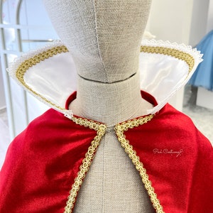 Snow White Cape for Girls - Etsy