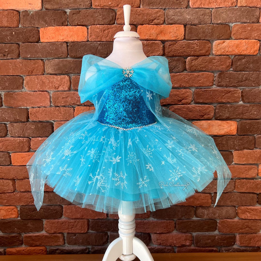 Princess Elsa Dress for Girls, Elsa Princess Costume - Etsy