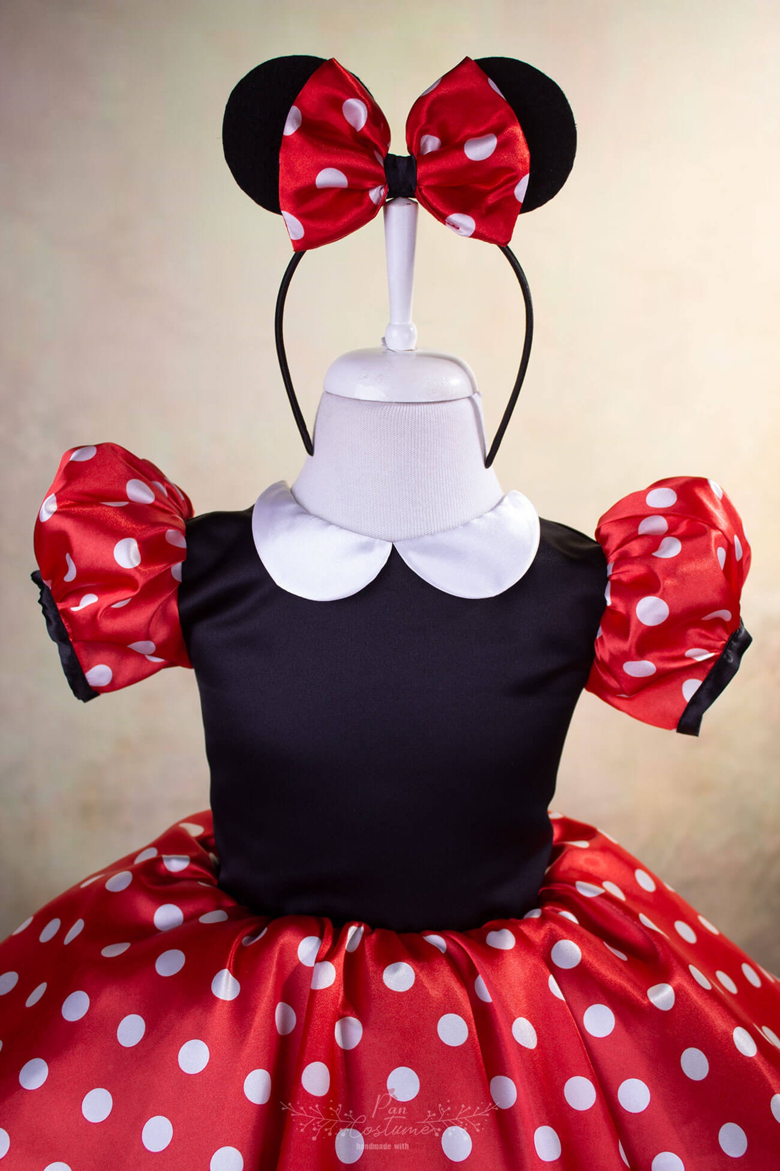 Disfraz de Minnie Mouse para cumpleaños infantil, vestido de bebé para ...