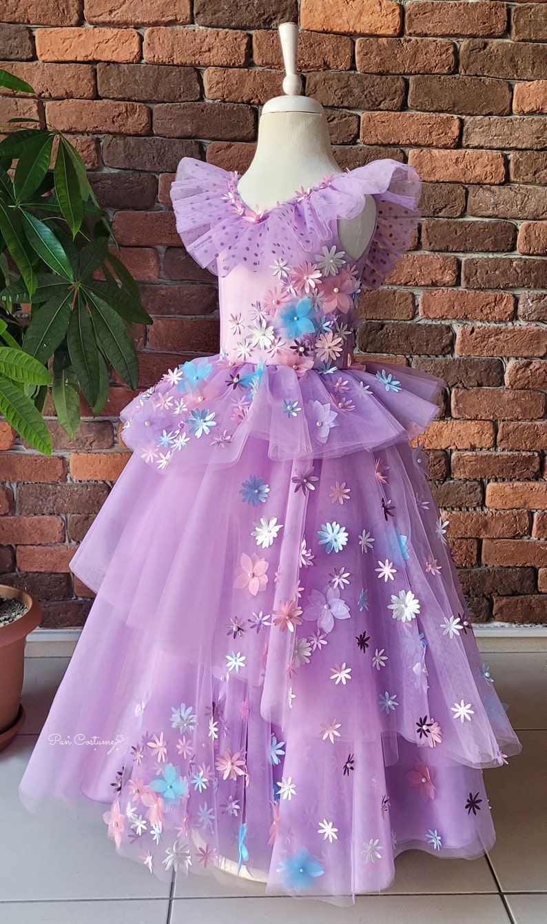 Encanto Inspired Isabella Dress for Girls Isabella Madrigal - Etsy
