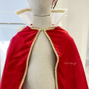 Snow White Cape for Girls - Etsy
