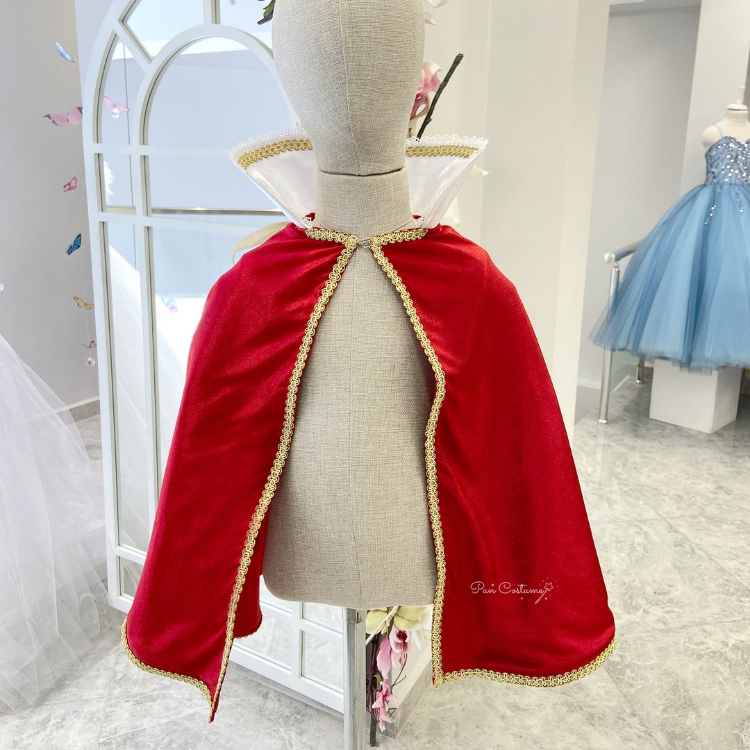 Snow White Cape for Girls - Etsy