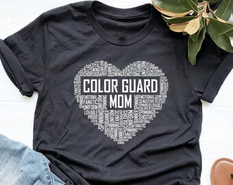 Color Guard Mom Shirt - Etsy